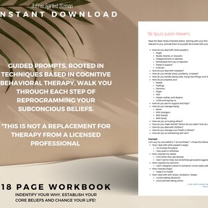 Core Values Journal Prompts Ebook, Digital Download, Printable, Guided ...