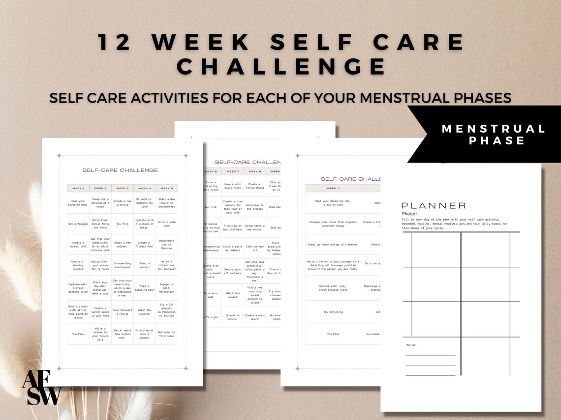 Period Tracker Cycle Tracker Cycle Phases Menstrual Cycle - Etsy