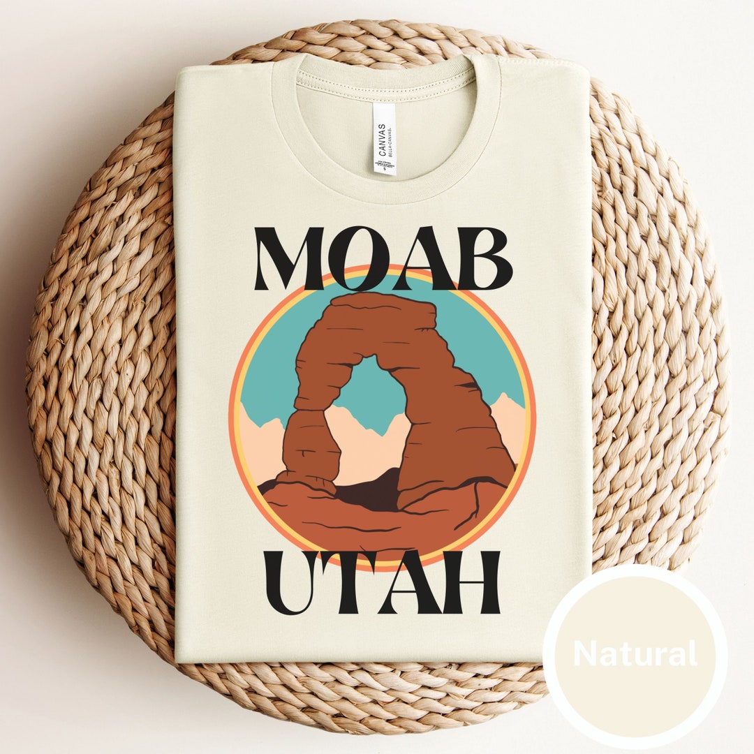 Moab Utah Tshirt for Nature Lover, Hiking Shirt, Camping Shirt National ...