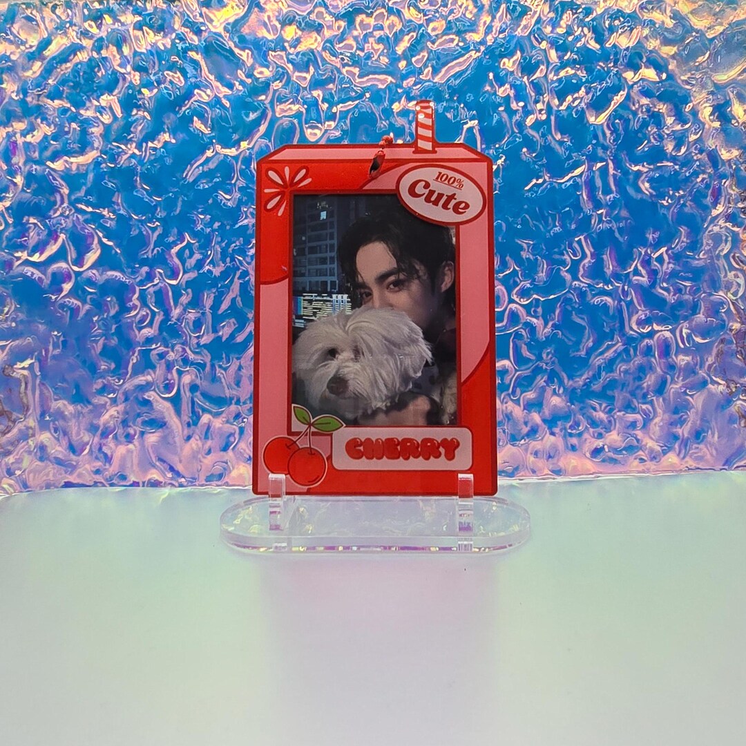 Seventeen Scoups Juice Box Photocard Holder - Etsy