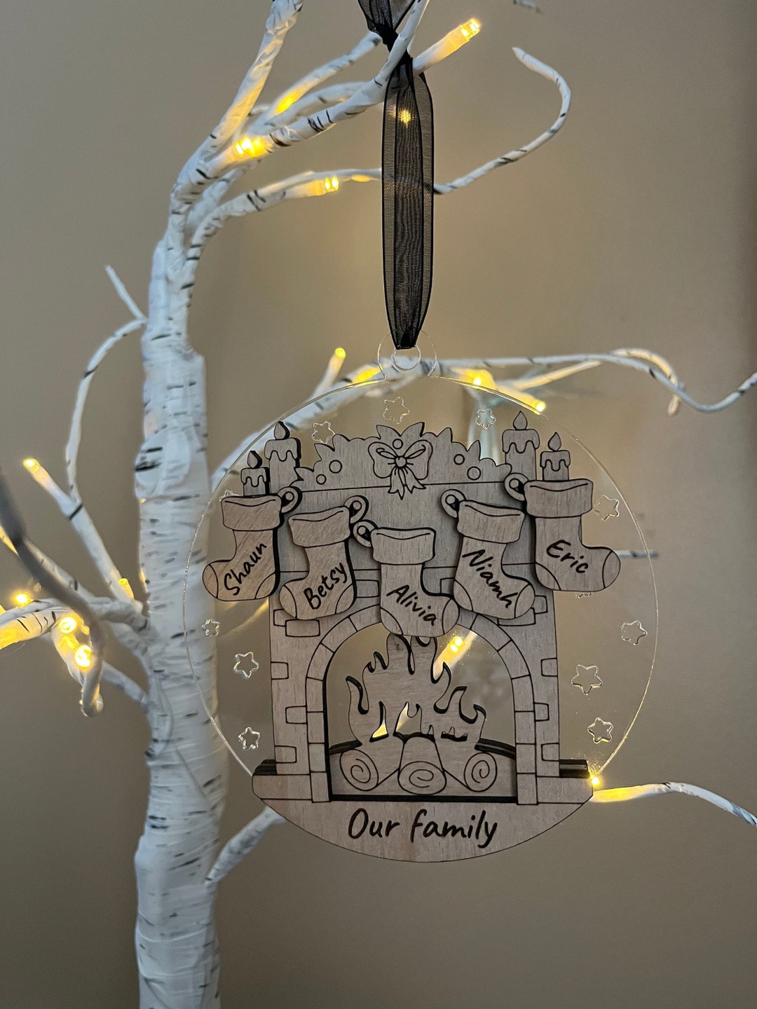 Family Tree Decoration - Etsy