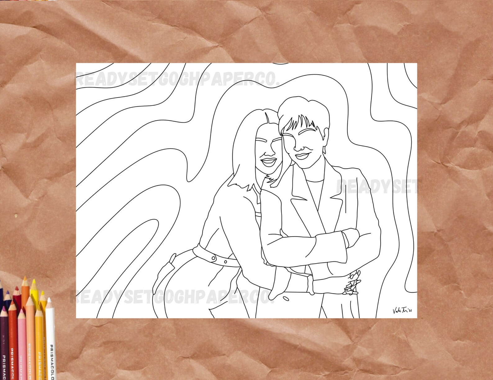 KUWTK Coloring Book unofficial Printable PDF Kardashian | Etsy