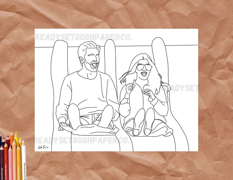 KUWTK Coloring Book unofficial Printable PDF Kardashian | Etsy