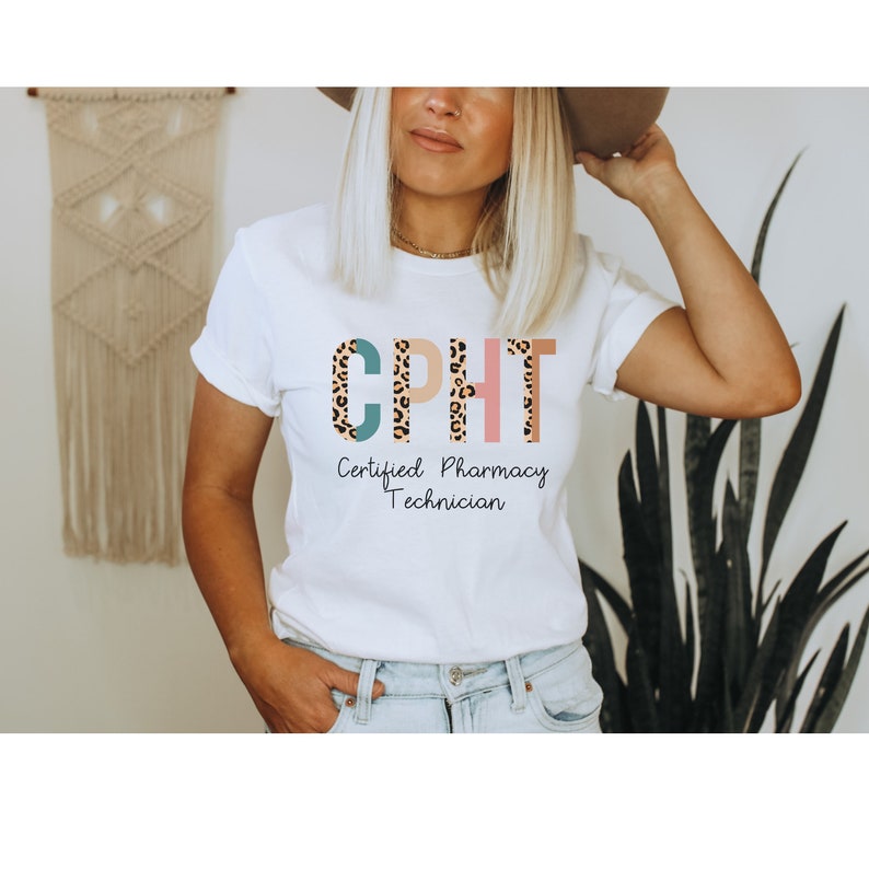 Cpht Shirt, Pharmacy Technician Shirt, Pharmacy Tech Shirt, Pharmacy ...
