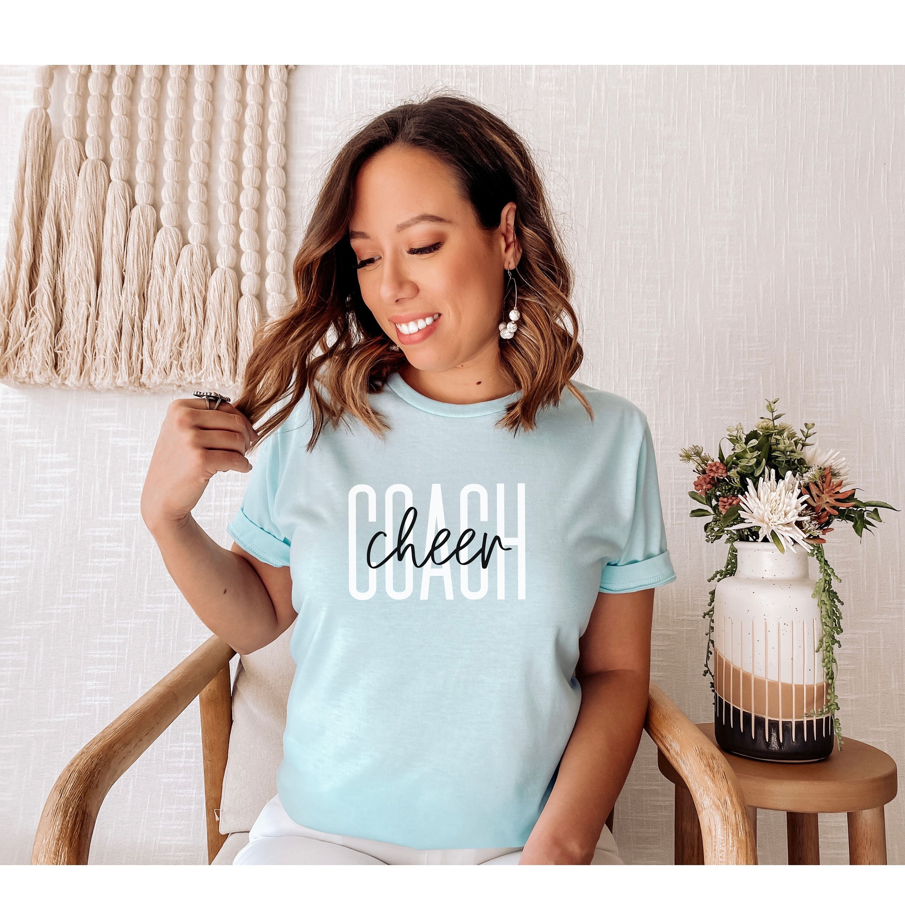 Cheer Coach Shirt, Cheer Coach T-shirt, Cheer Coach Gifts, Coach Shirt ...