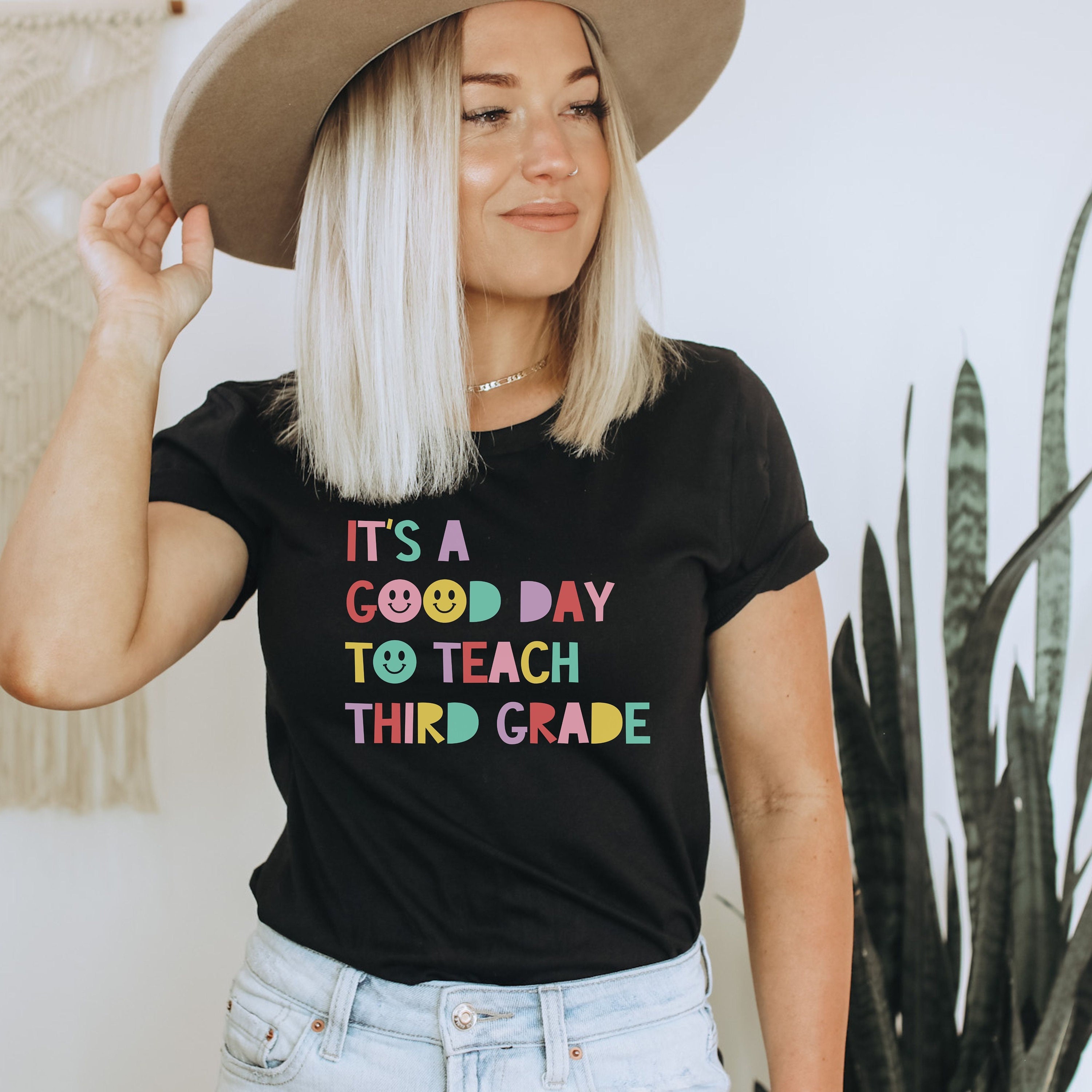 Third Grade Teacher Shirt, 3rd Grade Teacher Tee, 3rd Grade Teacher ...