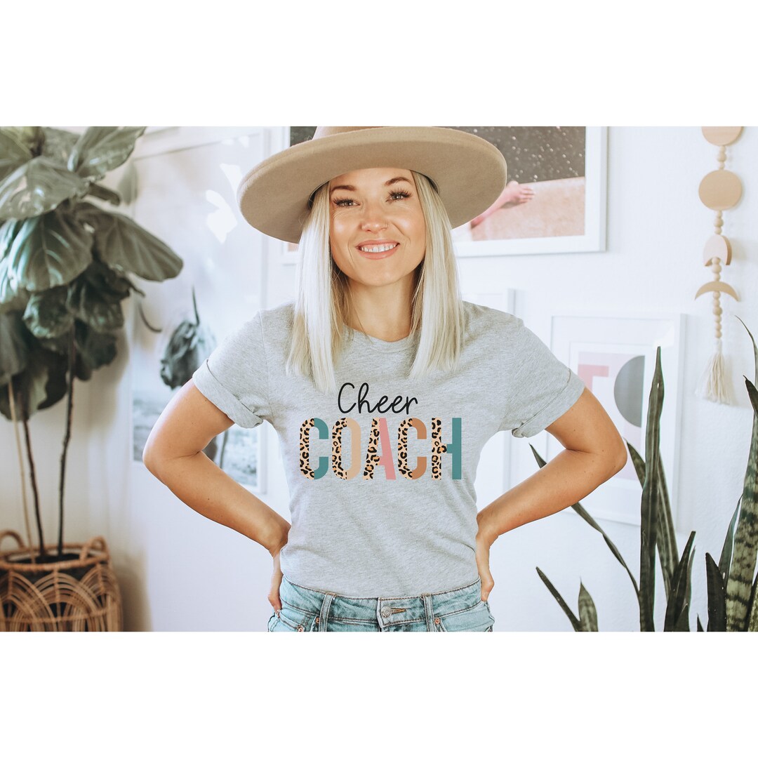 Cheer Coach Shirt, Cheer Coach T-shirt, Cheer Coach Gifts, Coach Shirt ...