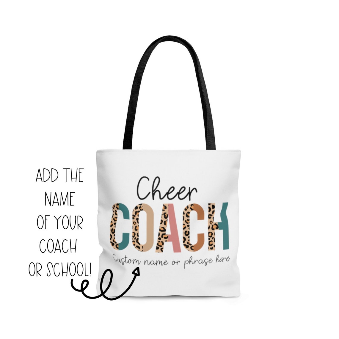 Cheer Coach Tote Bag Cheer Coach Bag Cheer Coach Gifts - Etsy