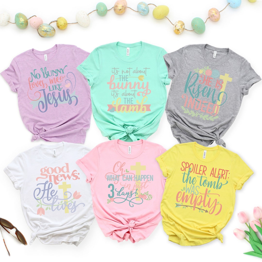 Matching Christian Easter Shirts, Toddler Easter Shirt, Sibling Easter ...