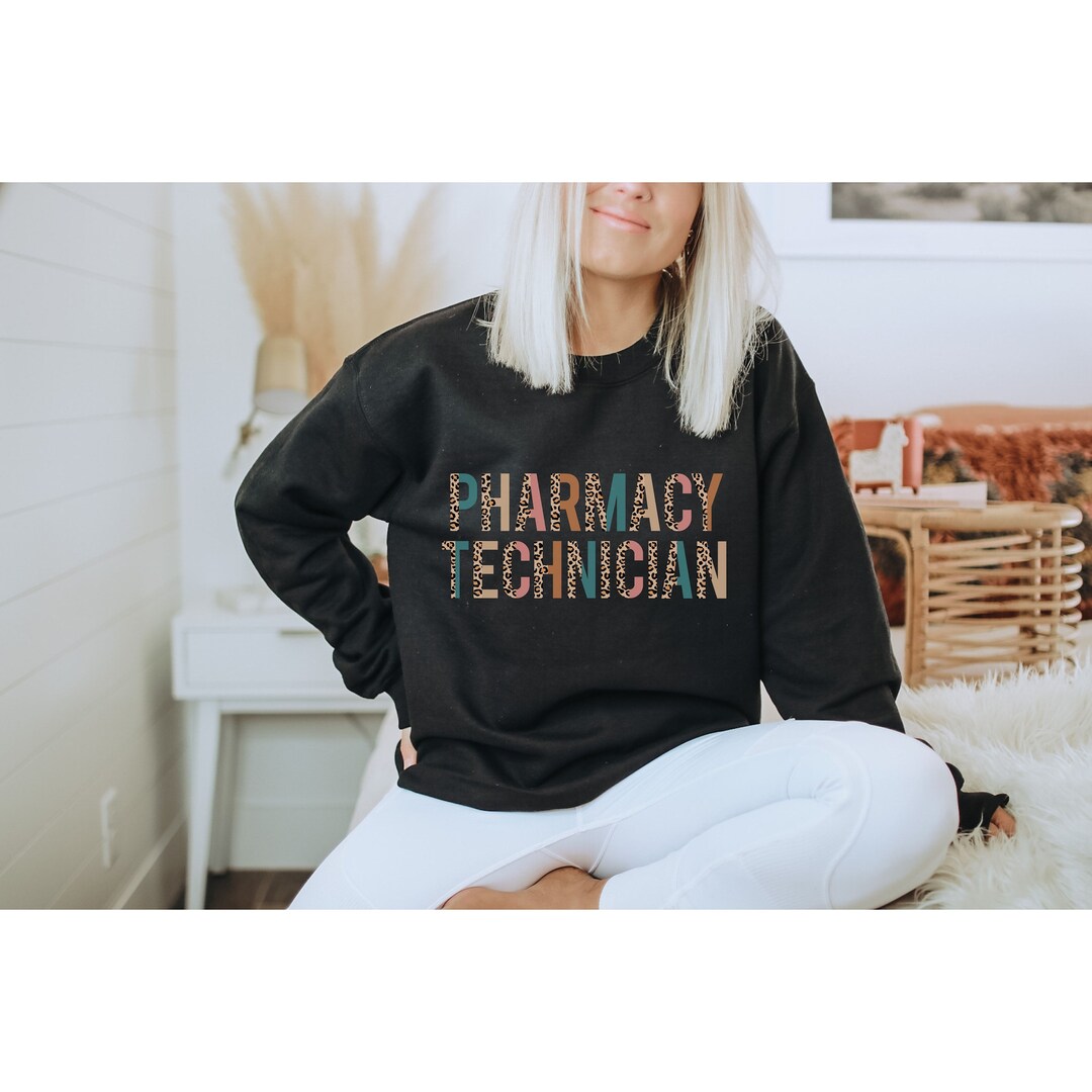 Pharmacy Technician Sweatshirt, Cpht Sweatshirt, Pharmacy Tech Crewneck ...