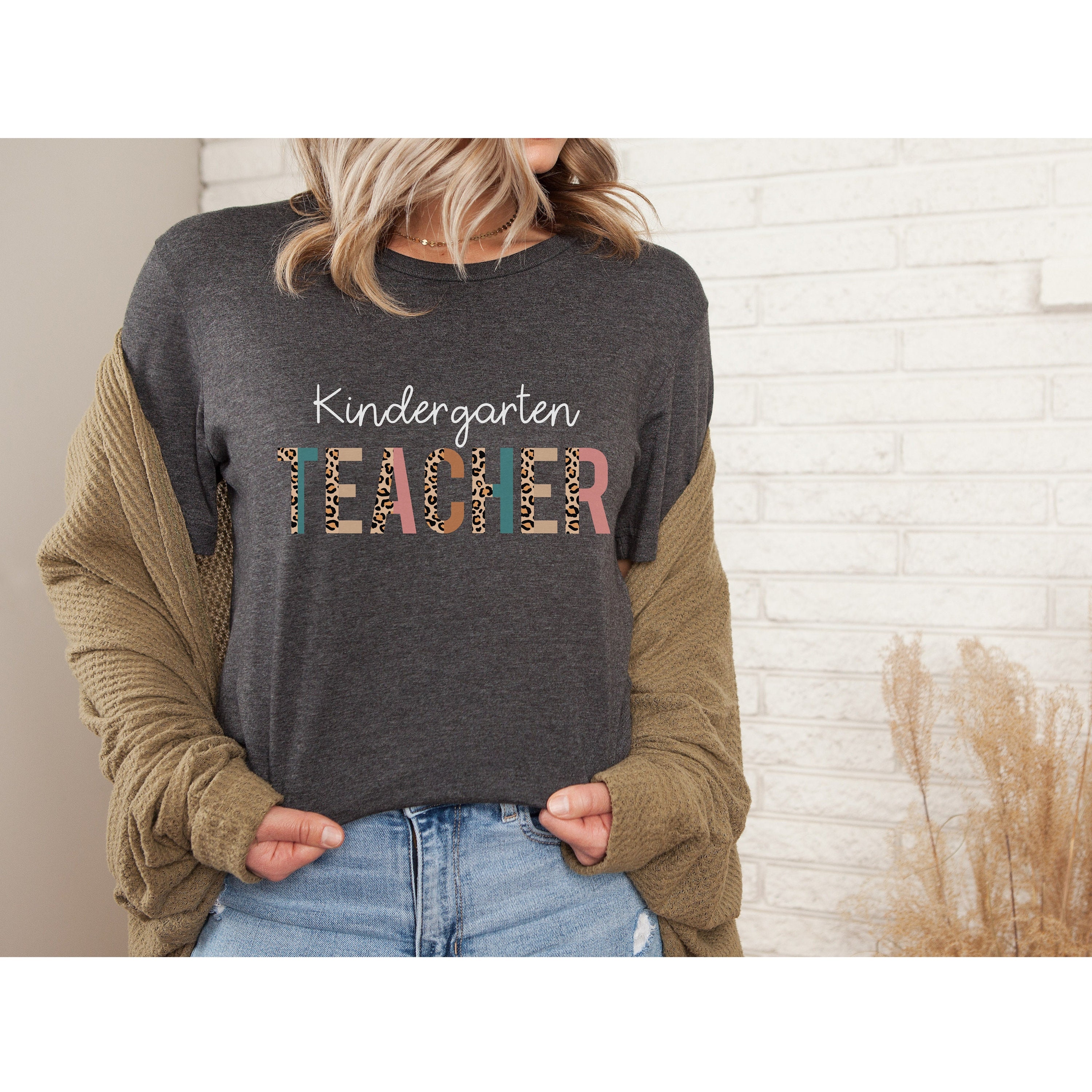 Kindergarten Teacher Shirt Kindergarten Crew Shirt | Etsy