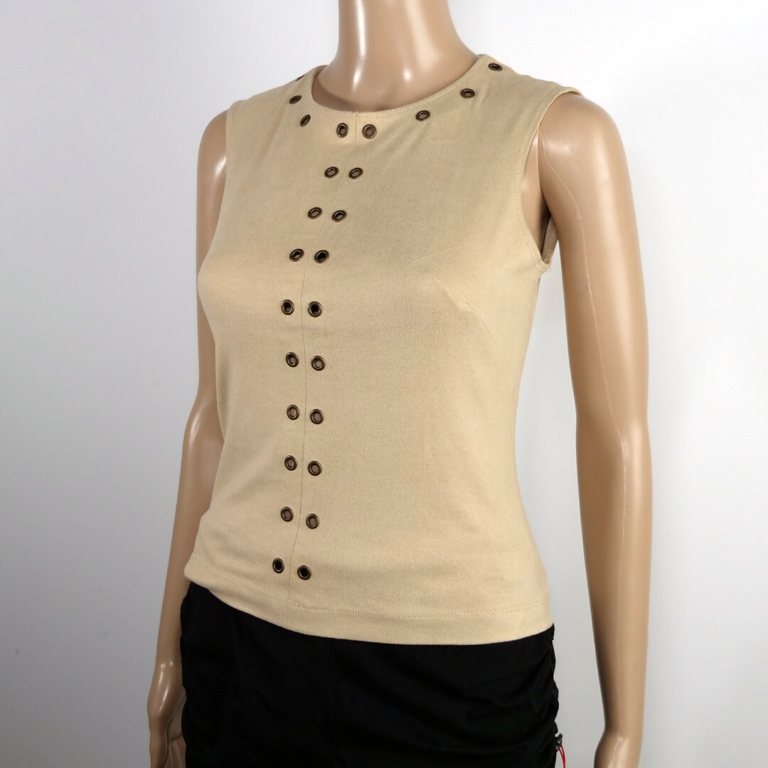 Plein Sud Suede Top M - Etsy