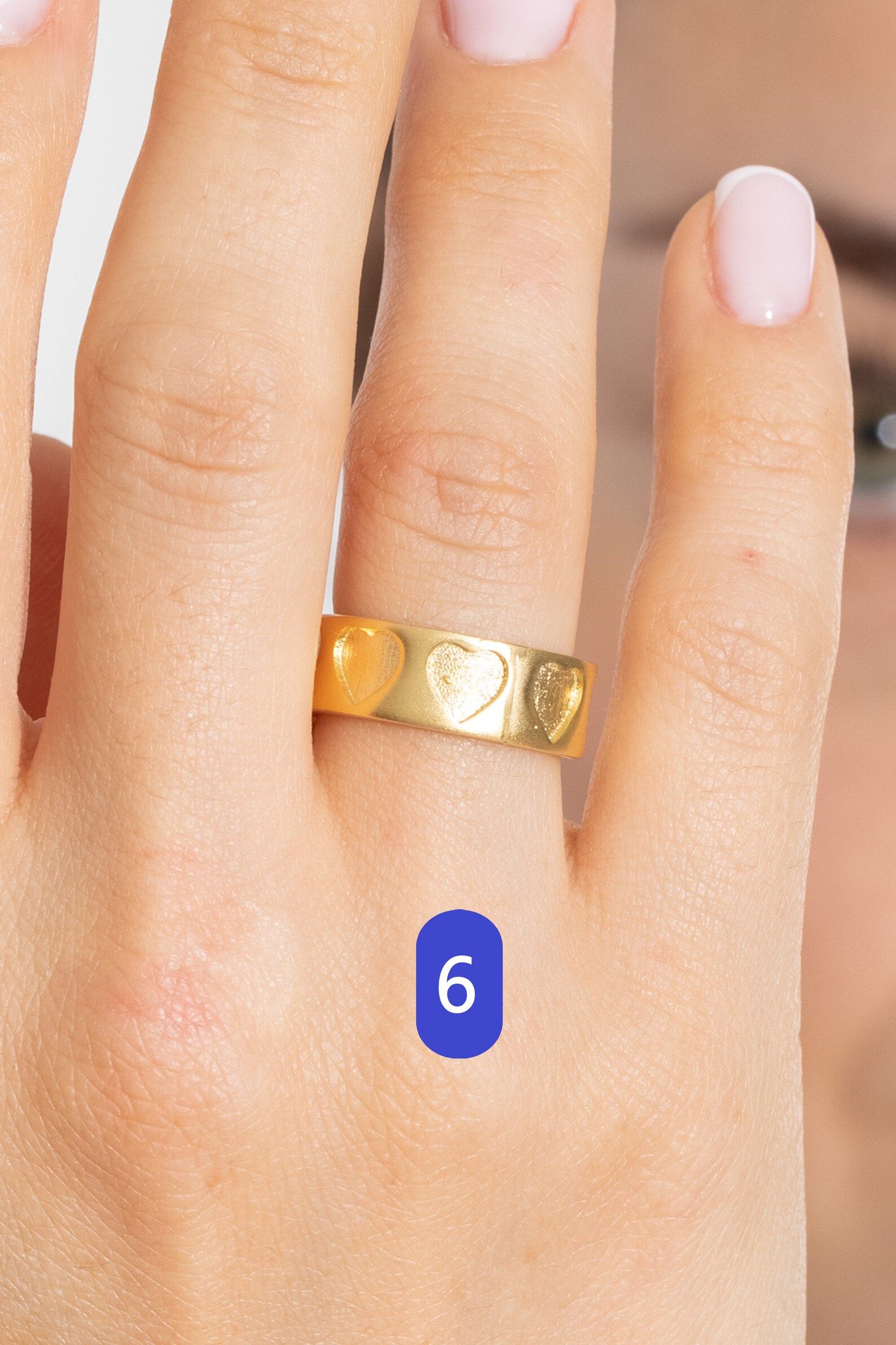 Gold Chunky Rings Adjustable Rings Statement Ring Big Boho - Etsy