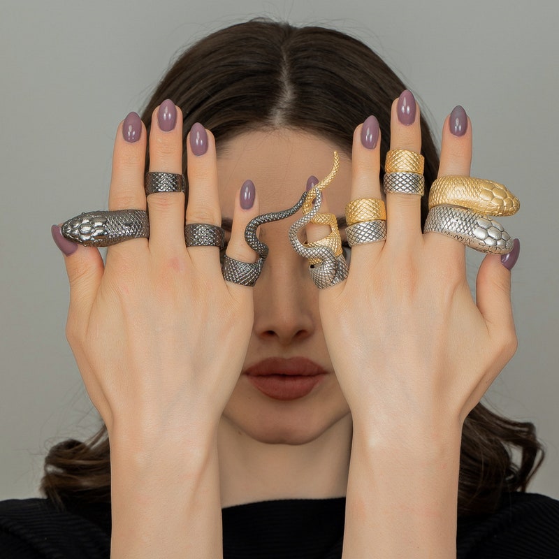 Serpent Ring - Etsy