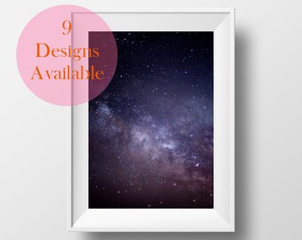 Galaxy Art Print | Etsy
