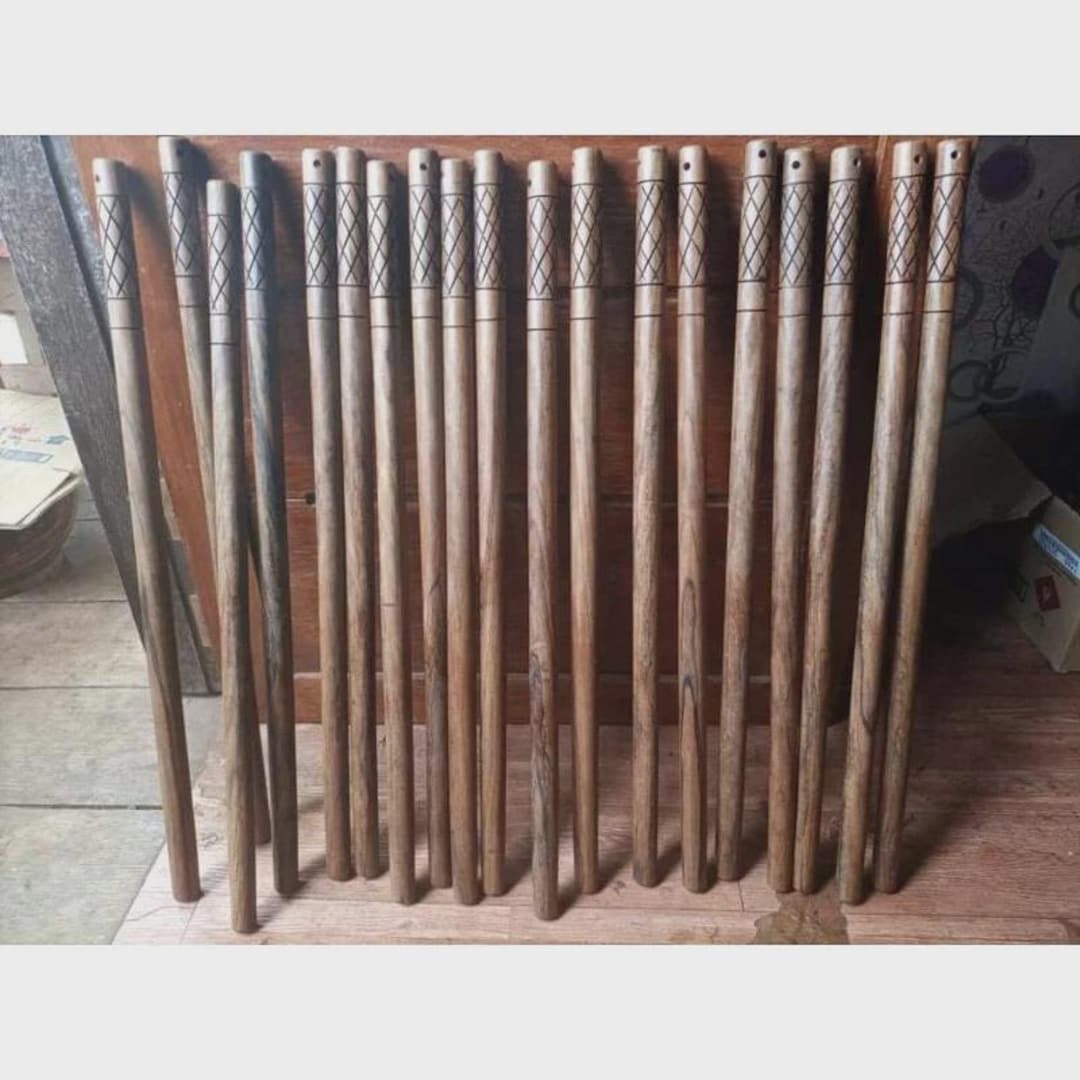 Pair (2 Pieces) Magkuno Arnis Escrima Kali Baston Martial Arts Sticks ...
