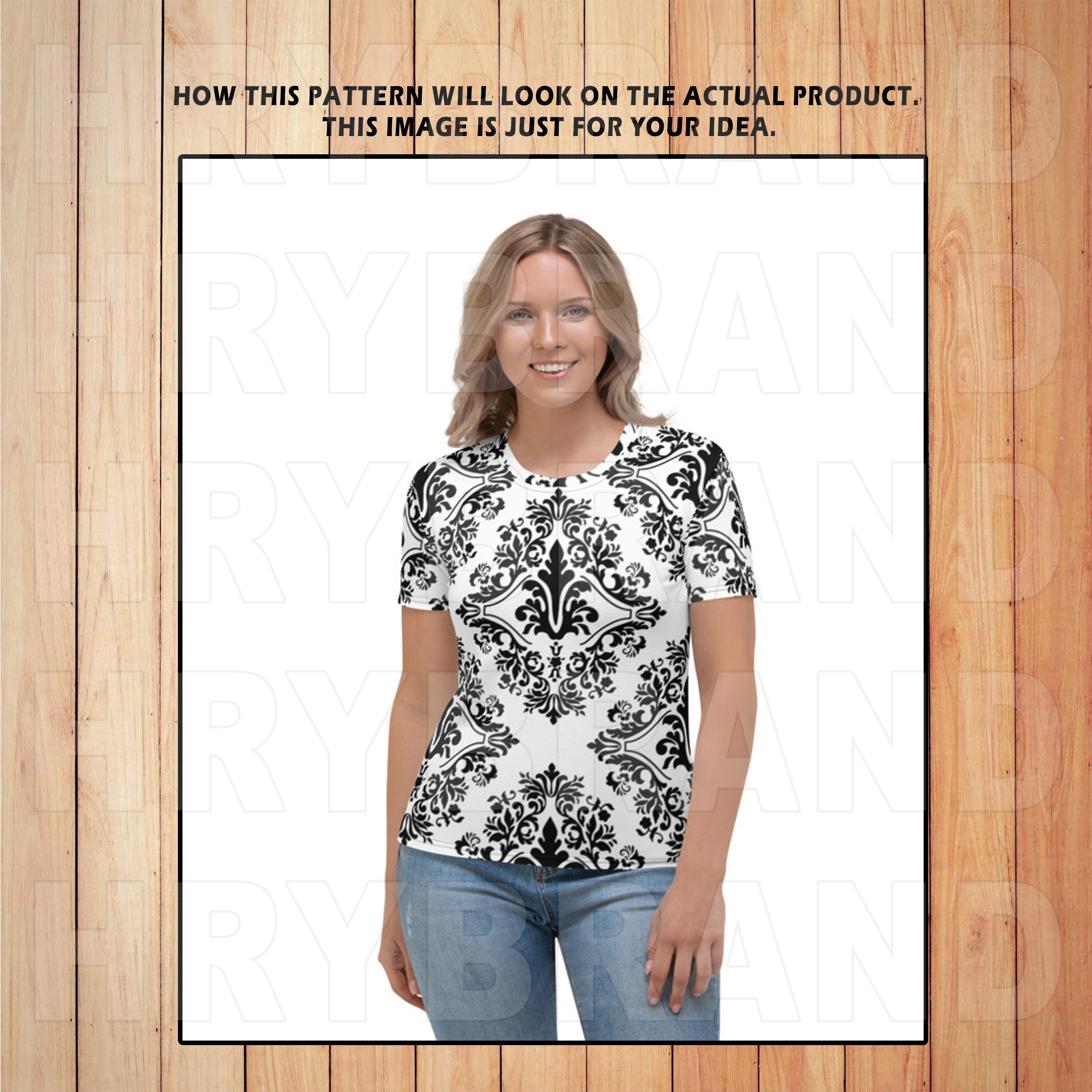 Floral Damask Seamless Pattern Seamless Floral Damask Print Floral ...