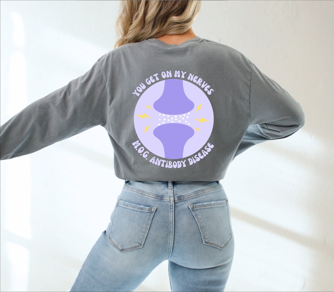 Comfort Colors MOG Antibody Disease Awareness Women's Shirt, Mog ...