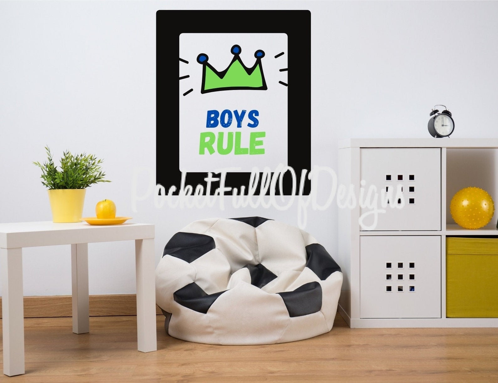Boys Rule!, Instant Download, Printable, 8x10, Boys Room Decor, Msg for ...