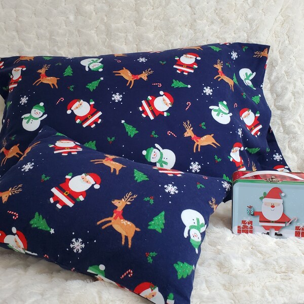 Christmas Pillowcase - Etsy