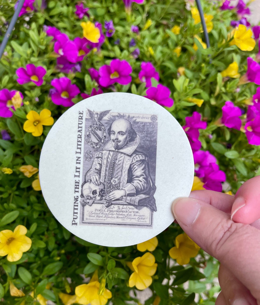 Putting the Lit in Literature William Shakespeare Sticker, Father of ...