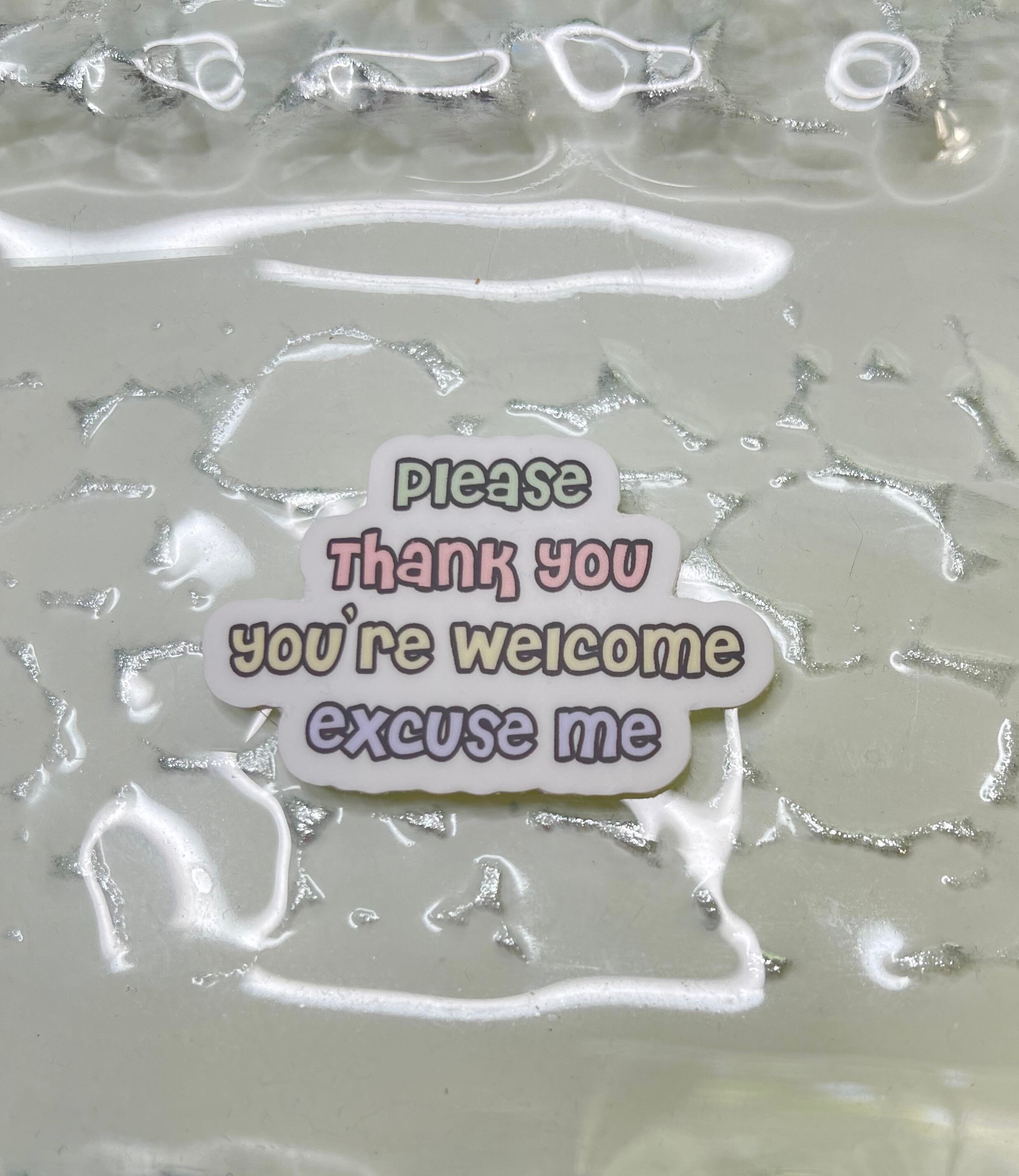Please Thank You Youre Welcome Excuse Me Sticker Magic - Etsy