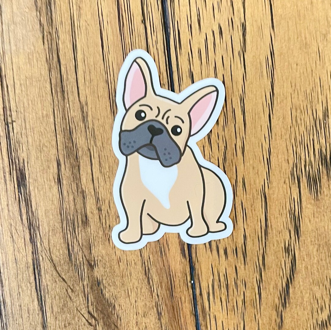 French Bulldog Sticker Frenchie Decal - Etsy