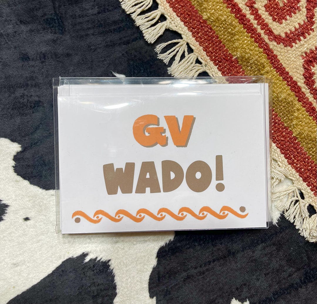 Wado Cherokee Thank You Notecard Set of 10 Cards With Envelopes - Etsy