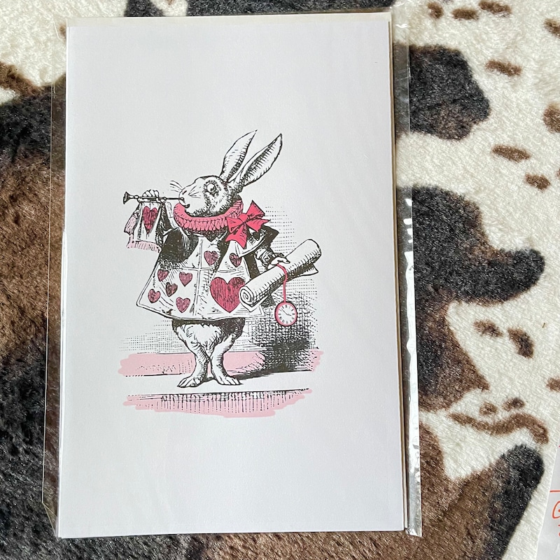 White Rabbit in Alice in Wonderland - Etsy