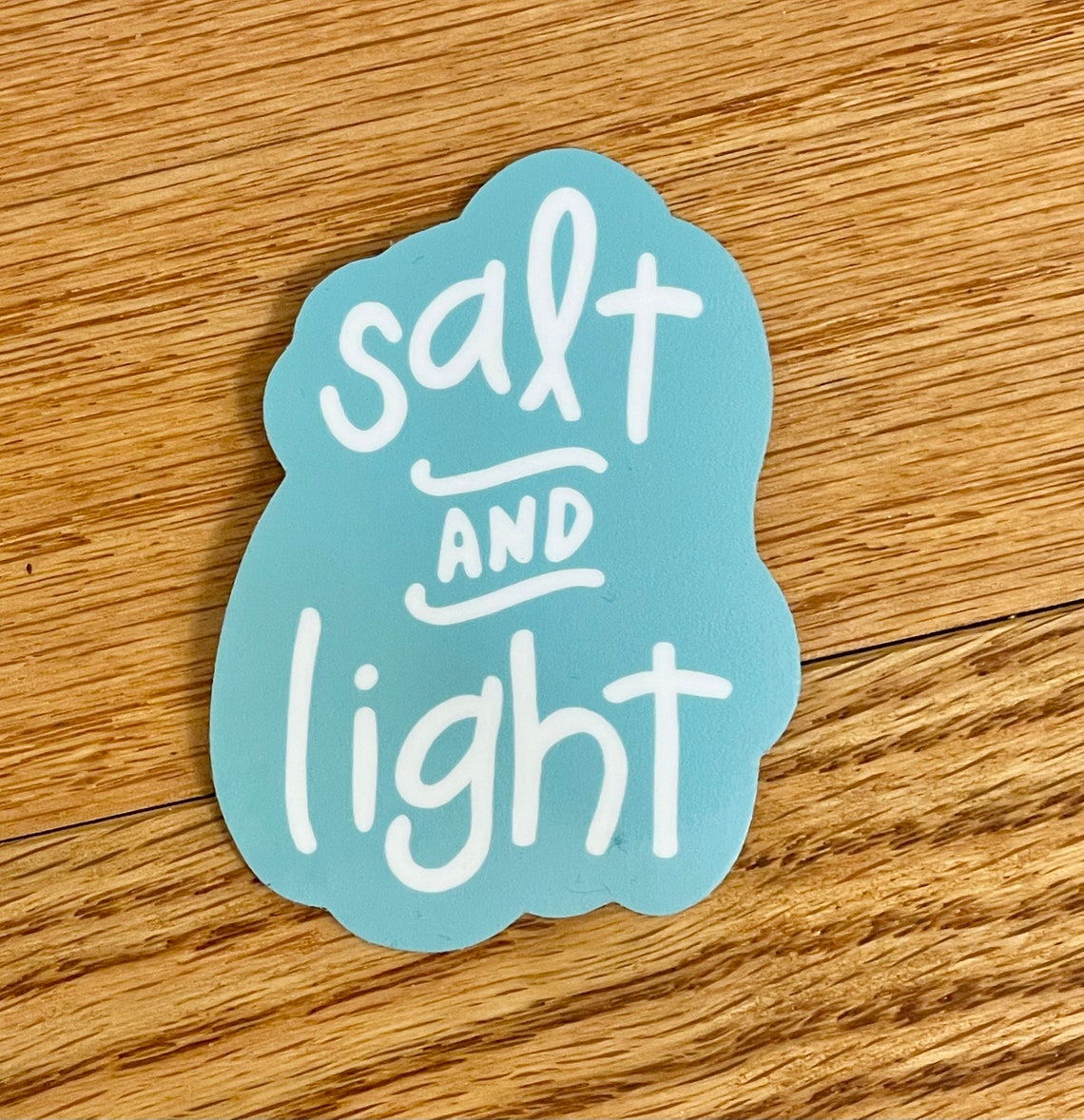 Salt and Light Sticker Vinyl Waterproof Decal - Etsy