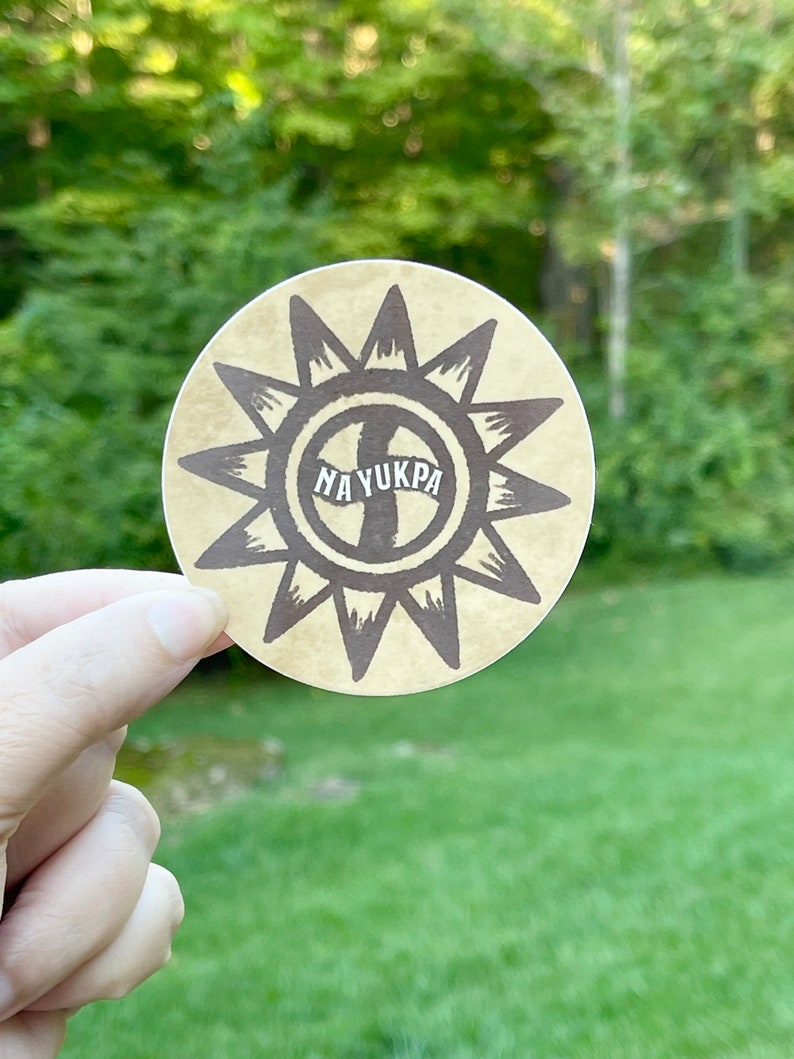 Na Yukpa Choctaw Waterproof Sticker Happiness Decal - Etsy