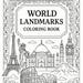 World Landmarks Coloring Book – Printable PDF for Adults & Teens - Etsy