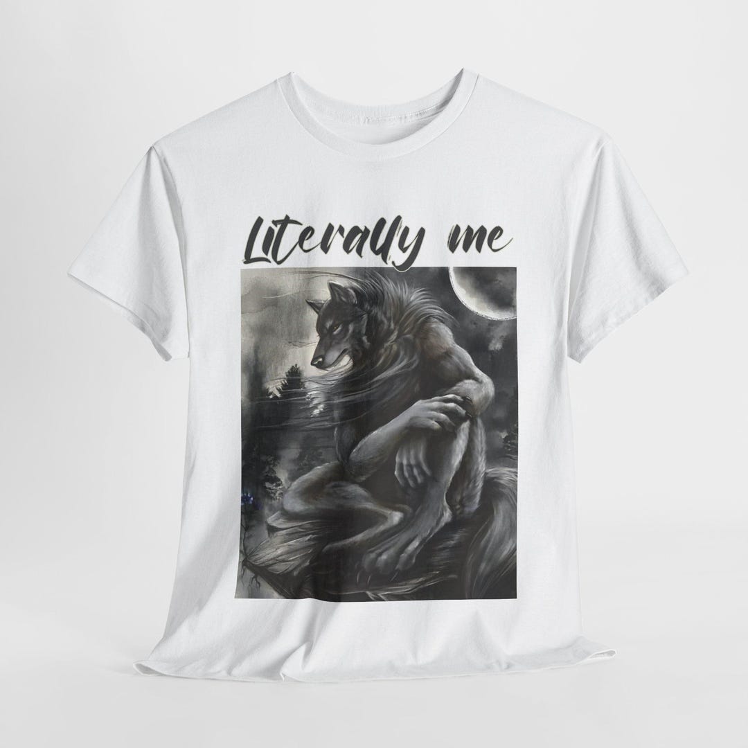 Sitting Wolf Meme Shirt, Wolf Ripping Shirt, Gift for Best Friend ...