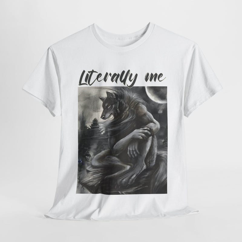 Werewolf Ripping Shirt Etsy