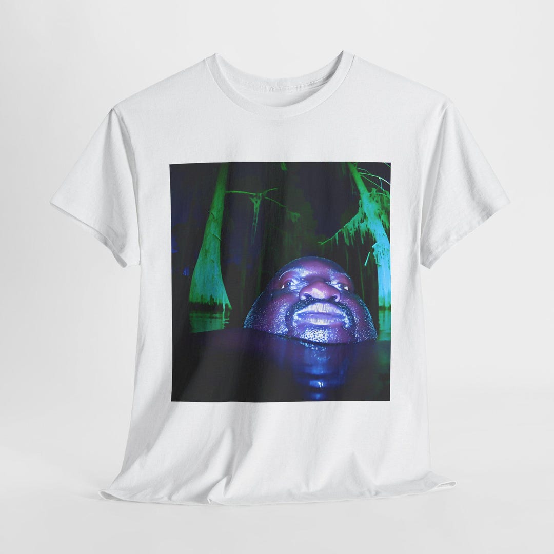 Fat Black Man in Swamp Meme,viral Humor Graphic Tee,unique Internet ...