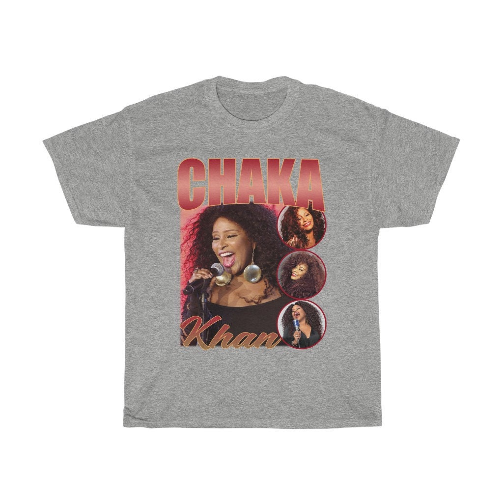 Chaka Khan Tshirt, Chaka Khan Shirt, Chaka Khan T-shirt, Music Shirt ...