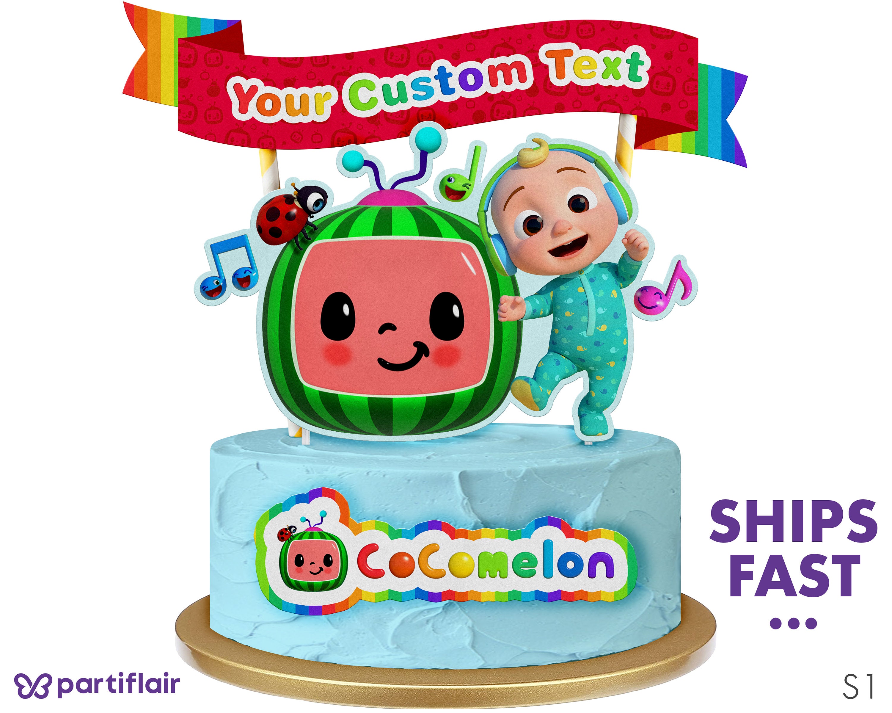 Home & Hobby 3D Cake Topper Birthday cake topper custom cake toppers ...