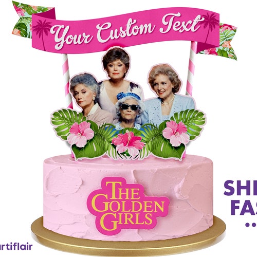 Golden Girls Cake Topper | Etsy
