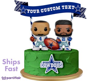 Football Cake Topper - Etsy