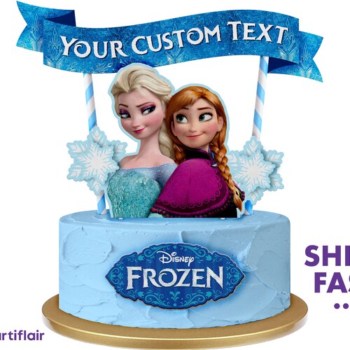 Frozen Cake Topper/ Elsa Cake Topper/ Frozen - Etsy Australia