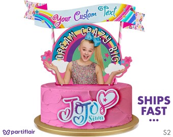 Jojo Siwa Cake Topper | Etsy