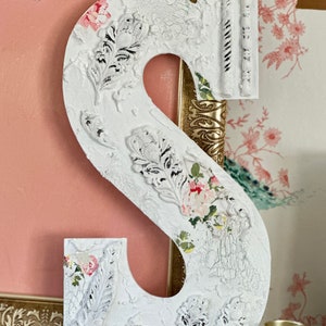 Custom Made Mixed Media Letters - Etsy