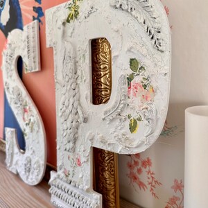 Custom Made Mixed Media Letters - Etsy