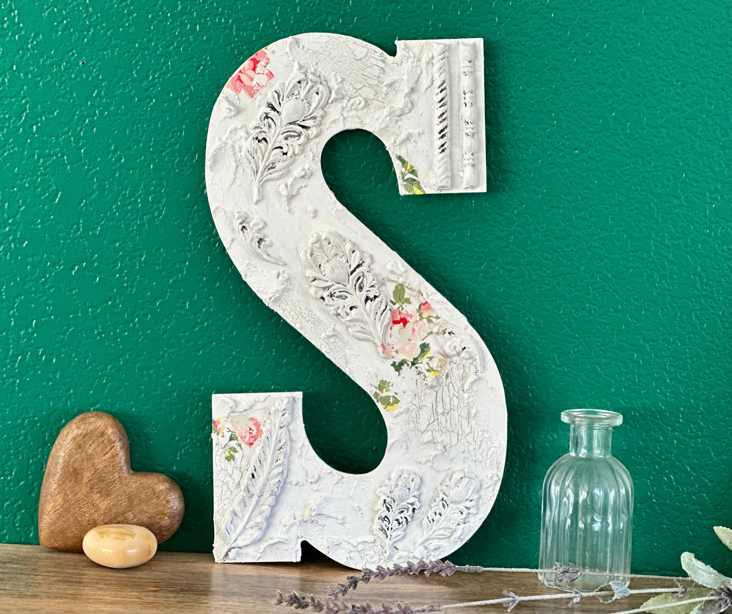 Custom Made Mixed Media Letters - Etsy