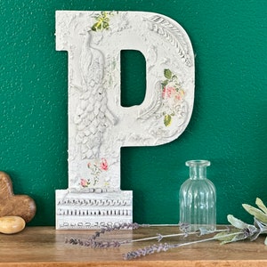 Custom Made Mixed Media Letters - Etsy