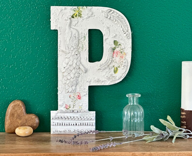 Custom Made Mixed Media Letters - Etsy