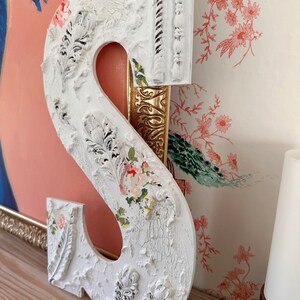 Custom Made Mixed Media Letters - Etsy
