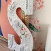 Custom Made Mixed Media Letters - Etsy