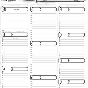 Mermaid Dnd 5e Character Sheet | Ocean-themed Printable PDF | Pastel ...