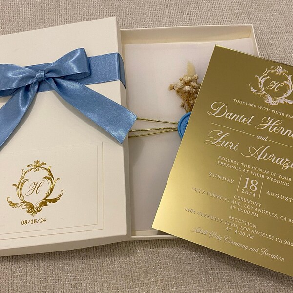 Invitations Box - Etsy